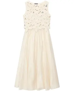 Mint Velvet Sleeveless Crochet Maxi Dress