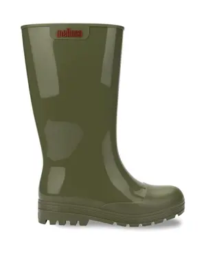 Melissa Tall Rubber Boots - Green