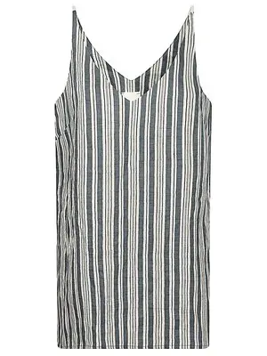 OPIFICIO Linen Blend Striped Top - Multi