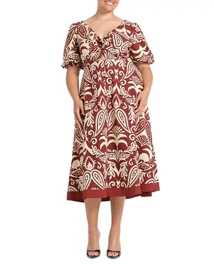 ESTELLE Aurela Printed Dress