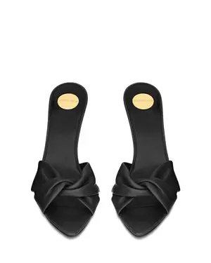 Saint Laurent Franciane Mules - Black