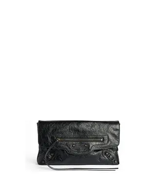 Balenciaga Le City Clutch - Black
