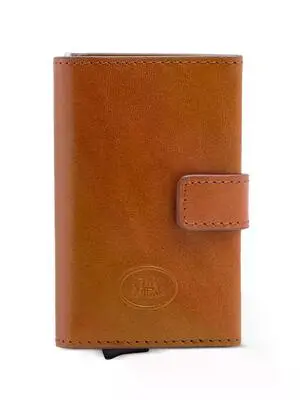 THE BRIDGE Rfid-protection Leather Cardholder - Brown