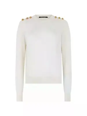 Roberto Cavalli Embellished Crewneck Knit