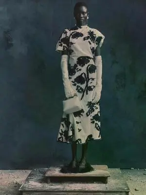Erdem Fil Coupé Floral Motif Dress