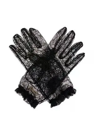 Valentino Garavani Vlogo Signature Lace Gloves