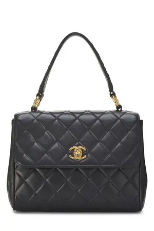 CHANEL Chanel Quilted Lambskin Small Kelly Bag
