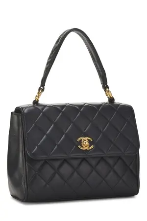 Chanel Quilted Lambskin Kelly Bag