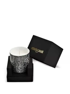 Roberto Cavalli Animal-print Candle