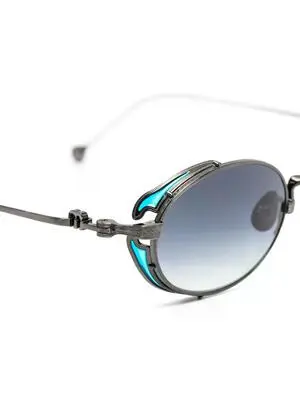 Matsuda Oval Frame Sunglasses