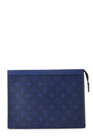 LOUIS VUITTON Taigarama Pochette Voyage - Blue