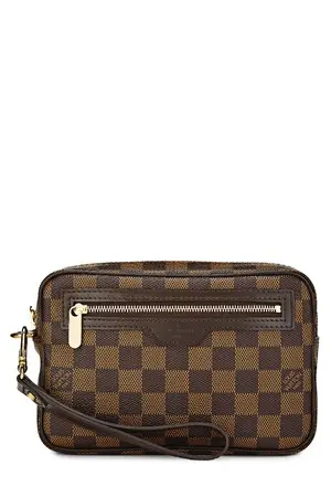 LOUIS VUITTON Damier Ebene Pochette Billets Macao