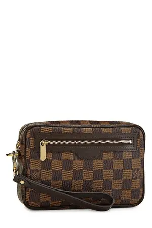 LOUIS VUITTON Damier Ebene Pochette Billets Macao