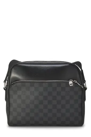 LOUIS VUITTON Damier Graphite Jake Messenger Bag