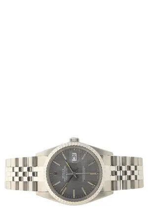Rolex Stainless Steel Tapestry Dial Datejust 16030