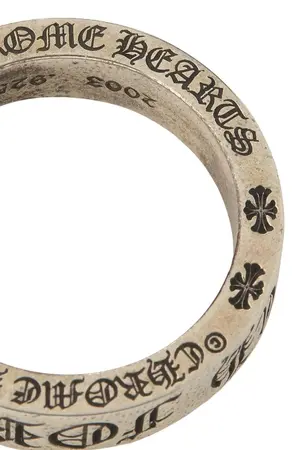 Chrome Hearts Sterling Forever Spacer Band Ring