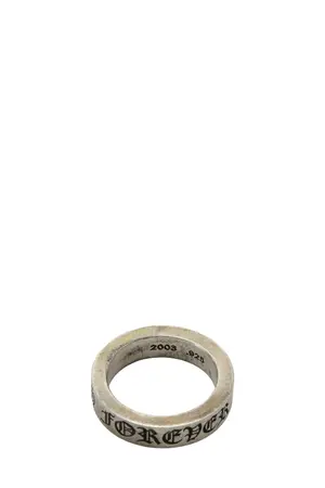 Chrome Hearts Sterling Forever Spacer Band Ring