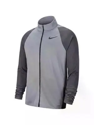 Nike Logo-print Zip-up Jacket - Grey