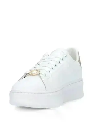 GAËLLE PARIS Gaelle Logo Plaque Sneakers