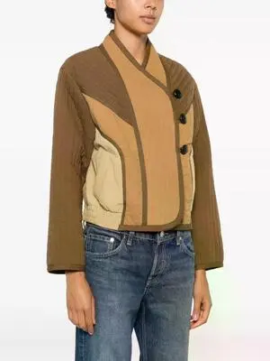 Ba&sh Cisca Quilted Cotton Jacket