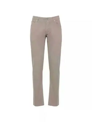 Jacob Cohen Slim-fit Logo Patch Trousers
