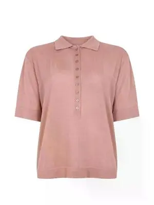 Seventy Fine-knit Short-sleeve Polo Shirt