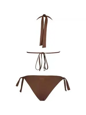 FISICO Halterneck Bikini With Ring Detail