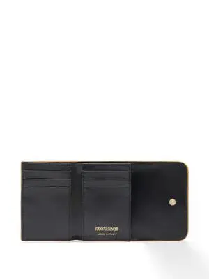 Roberto Cavalli Ostrich-effect Card Holder