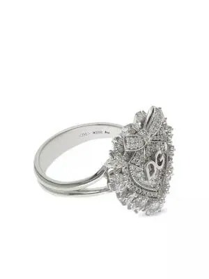 Dolce & Gabbana 18kt White Gold Diamond Ring