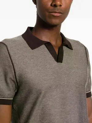 BOSS Contrast-trim Polo Shirt