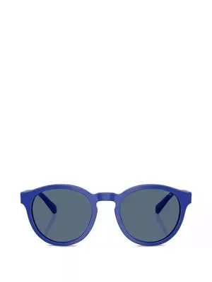 POLO RALPH LAUREN EYEWEAR Round-frame Sunglasses - Blue