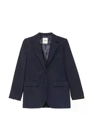 Sandro Sequin Embellishment Blazer