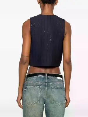 Sandro Sequin-embellished Waistcoat