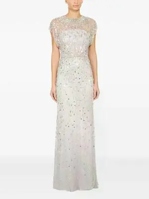 Jenny Packham Lauretta Sequined Gown