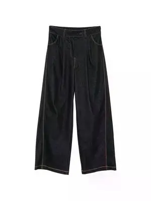 Max Mara Sarta Pleated Jeans