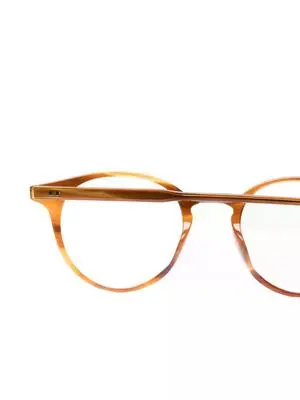 Garrett Leight Clune Round Frame Eyeglasses