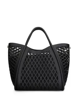 MARC ELLIS Medium Flat Basket Tote Bag