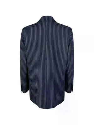 Pinko Pinstripe Single-breasted Blazer