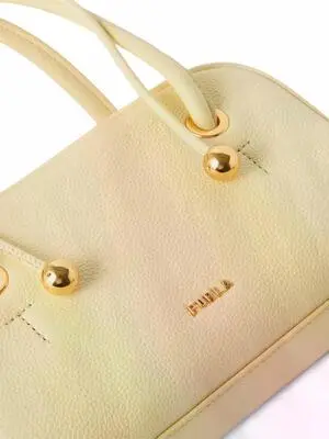 Furla Dome Leather Tote Bag