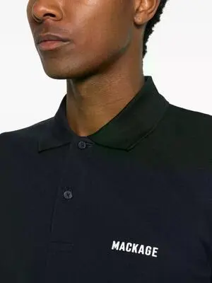 Mackage Logo-print Cotton Polo Shirt