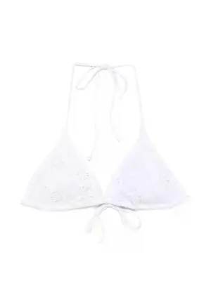 MC2 SAINT BARTH Leah Bikini Top - White