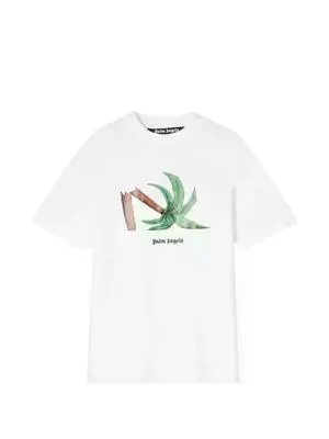Palm Angels Broken Palm T-shirt - White