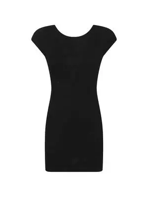 Matteau Cap Sleeve Low-back Dress