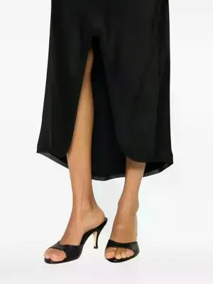 Victoria Beckham Split Detail Midi Skirt