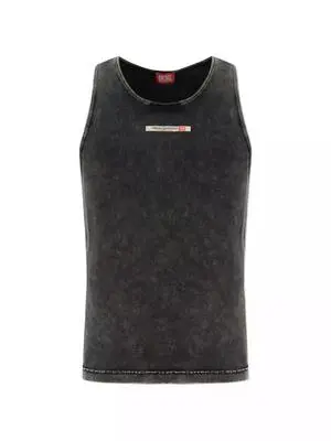 DIESEL® Acid Wash Logo Patch Vest