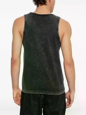 DIESEL® Acid Wash Logo Patch Vest