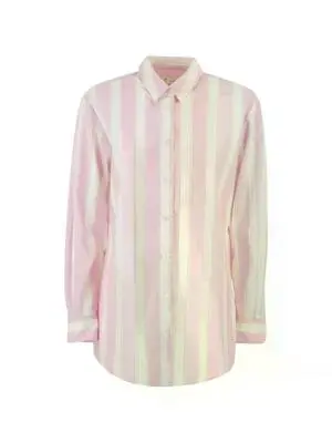 MC2 SAINT BARTH Brigitte Striped Shirt - Pink