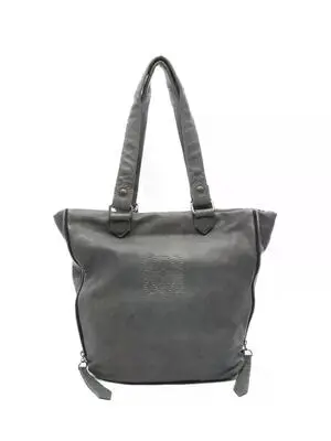 Loewe 2000s Anagram Tote Bag - Grey