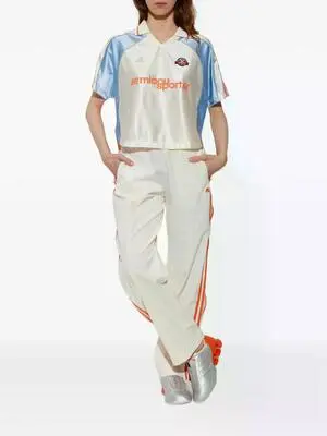 Adidas Miaou Logo-print Panelled T-shirt