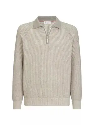 Brunello Cucinelli Half-zip Sweater